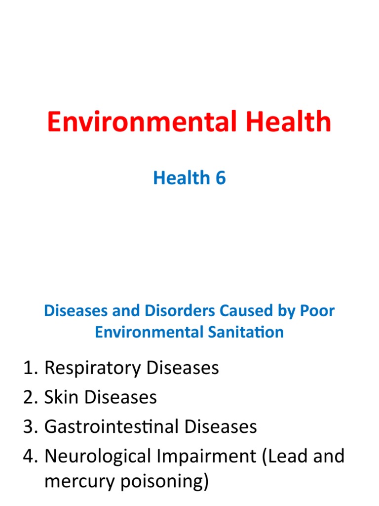Health-6 Q3 Environmental-Health | PDF