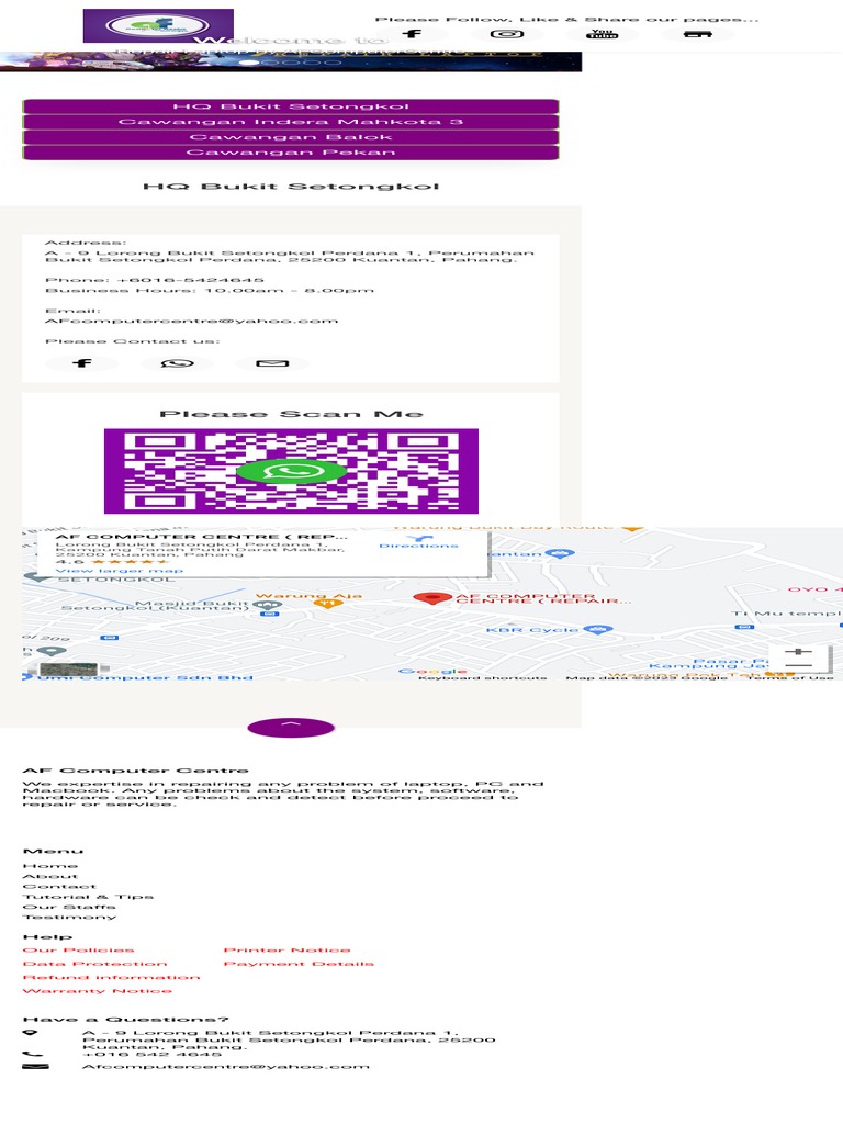 Af Computer Centre | PDF