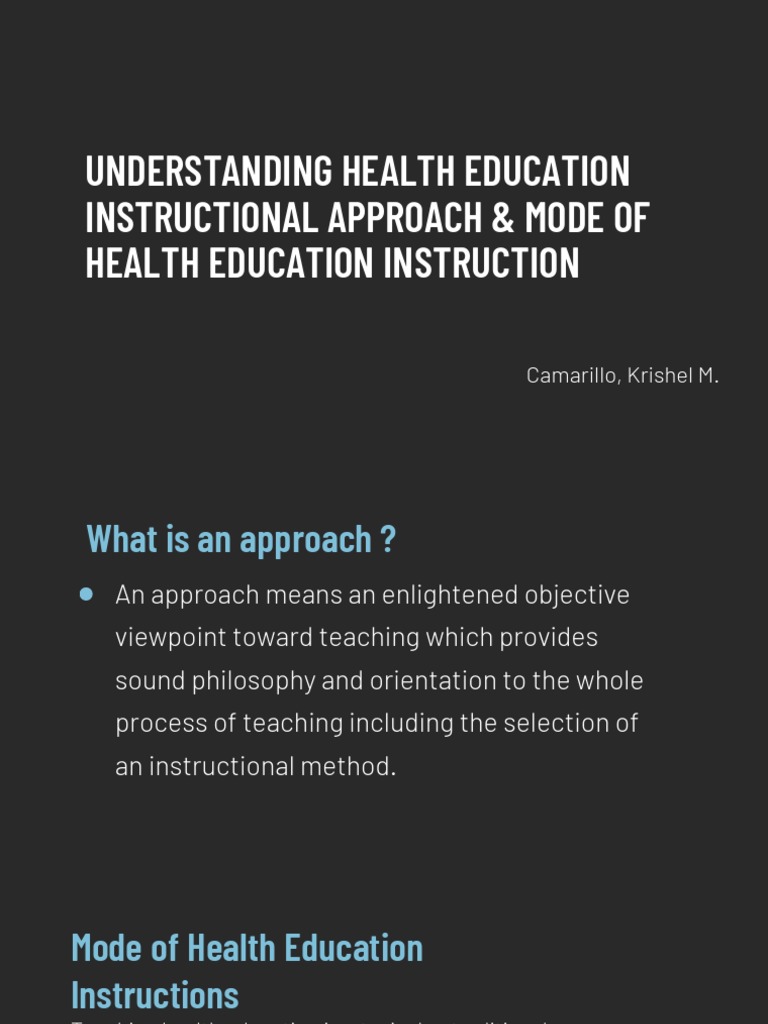 Camarillo | PDF | Health Education | Learning