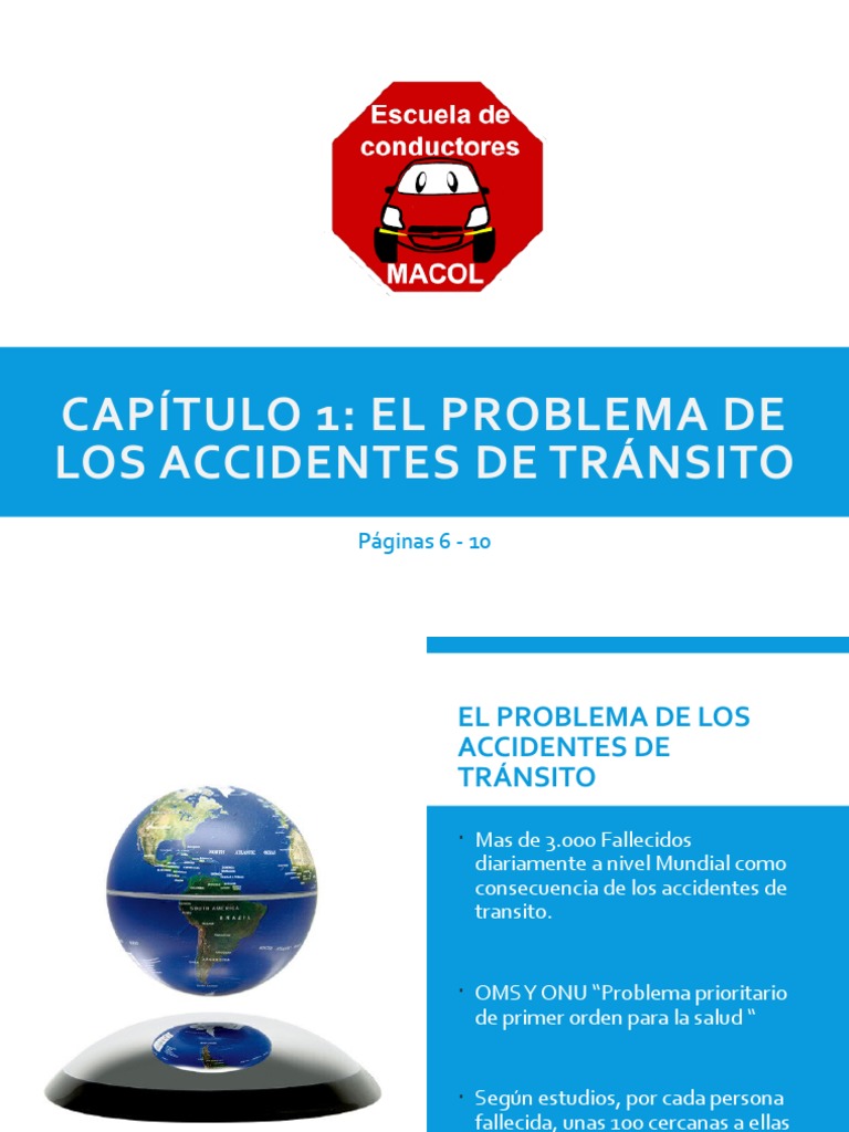 Capítulo 1 Macol Nuevo | PDF | Accidente de tráfico | Peatonal