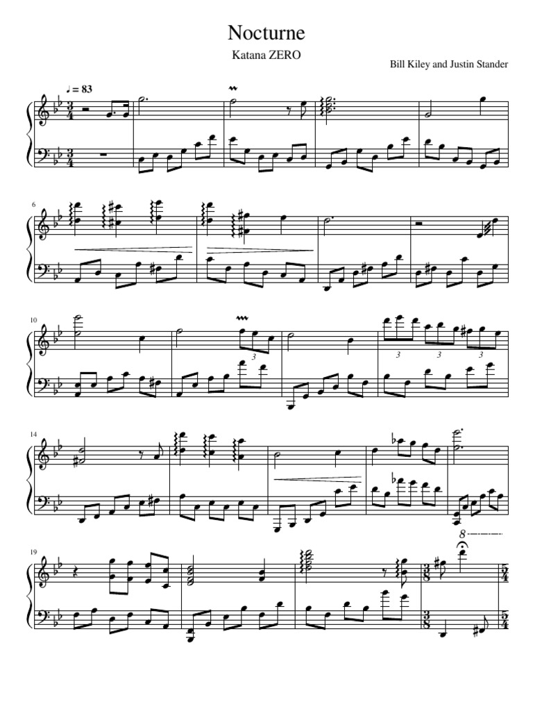 Nocturne - Katana ZERO | PDF