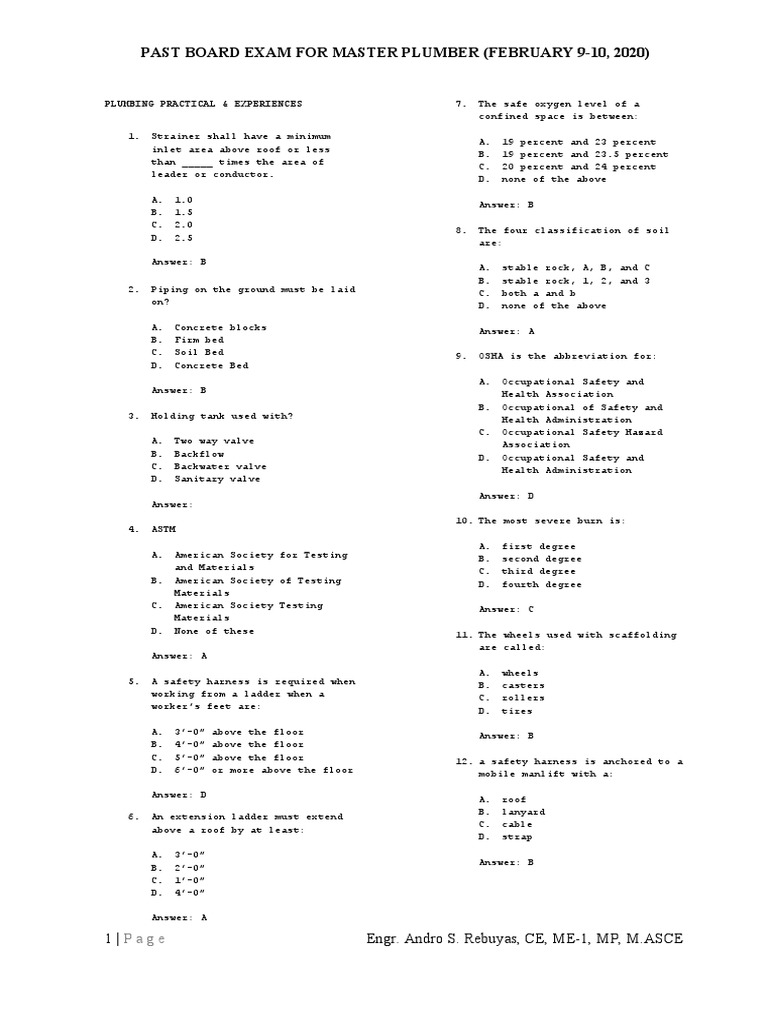 Plumbing Practical and Experiences | PDF | Plumbing | Valve