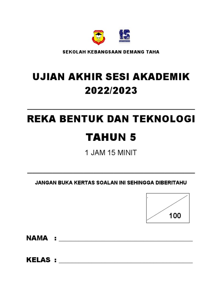 Muka Hadapan Kertas Uasa | PDF