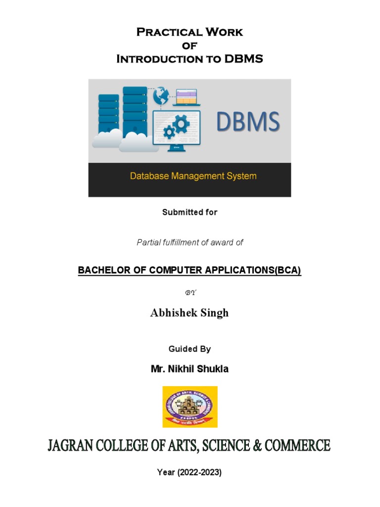 Dbms 1 Pdf
