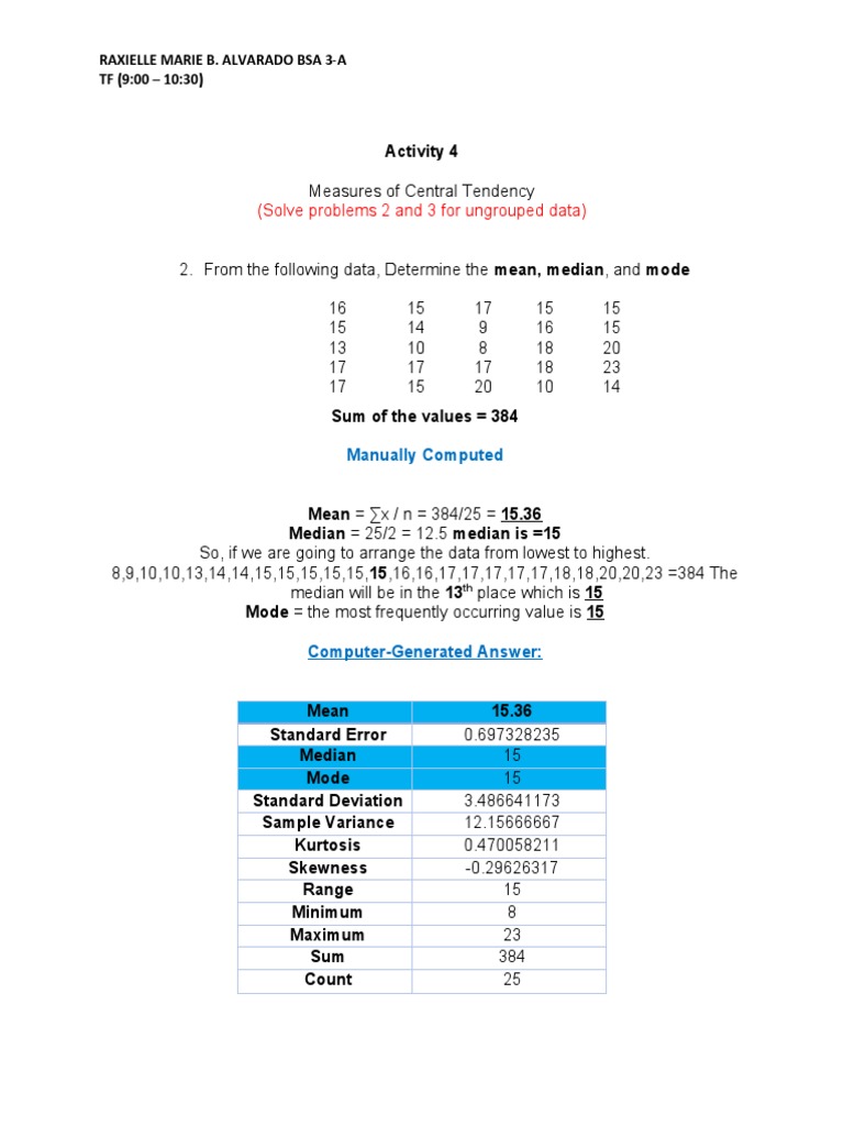 Exercise Module 4 | PDF