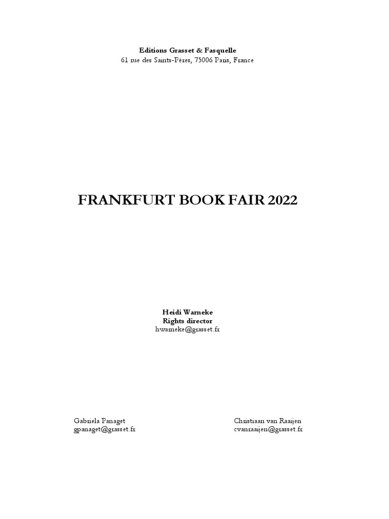 Éditions Grasset & Fasquelle 2022 | PDF