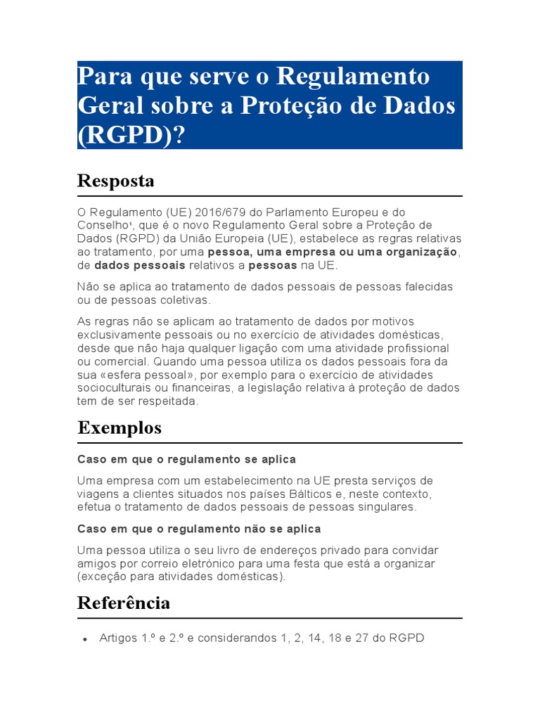 para Serve RGPD | PDF
