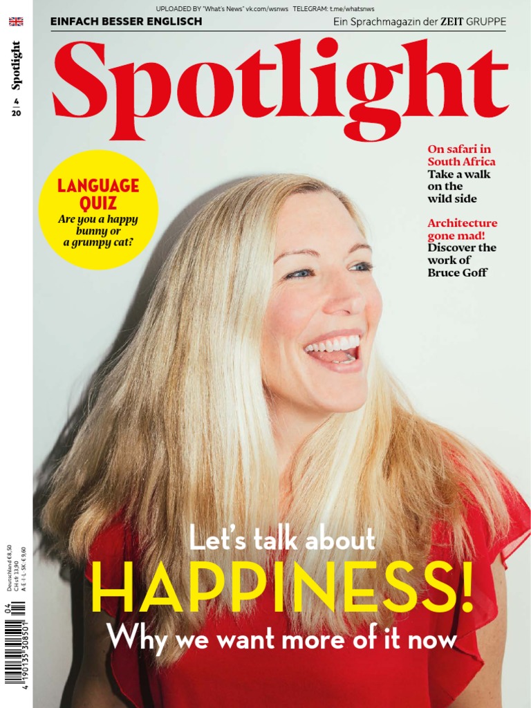 Spotlight - 04 2020 PDF | PDF | English Language | David Cameron