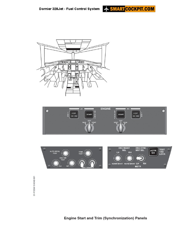 Dornier 328Jet-Fuel Control System | PDF | Engines | Jet Engine