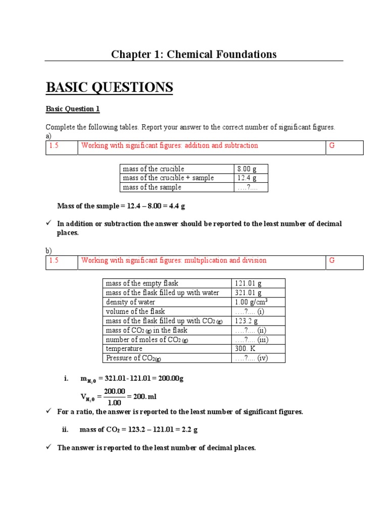 Chapter 1 - Rev | PDF | Mixture | Chemical Substances