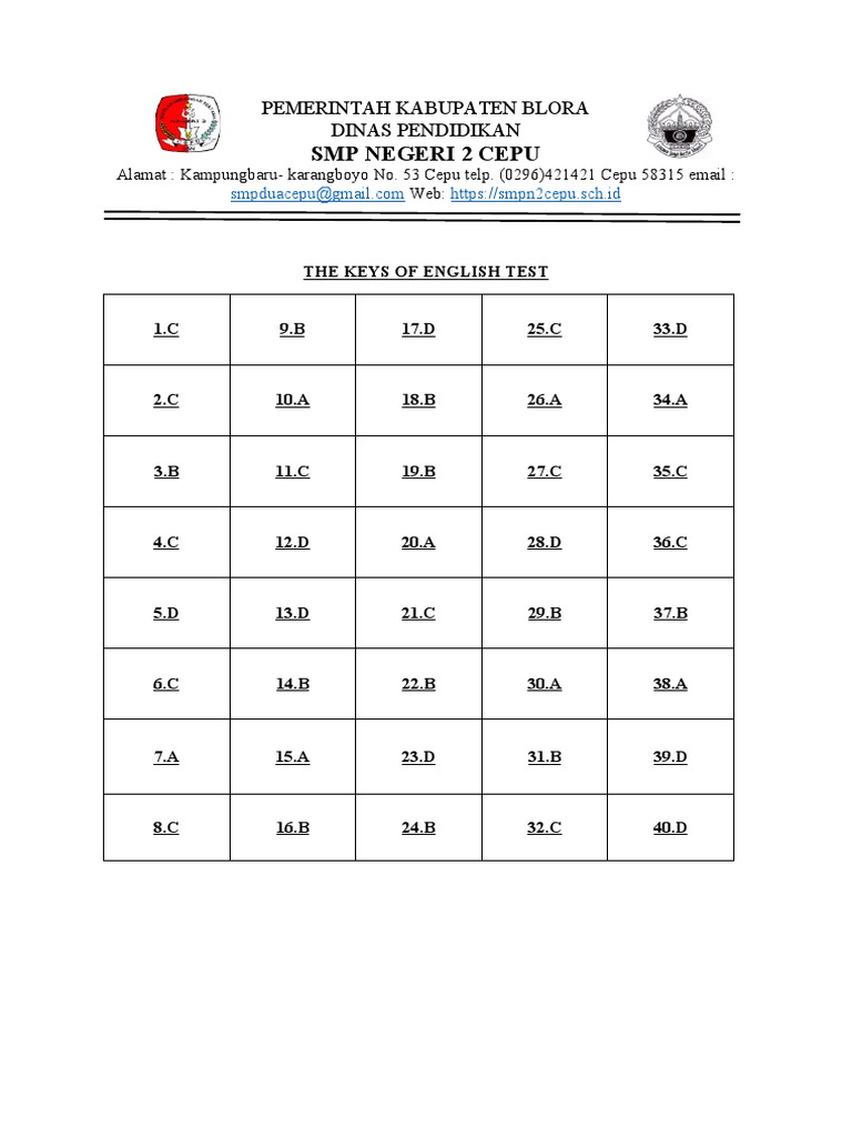 Keys English Pdf