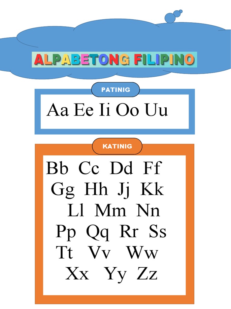 Patinig at Katinig | PDF Patinig at Katinig | PDF