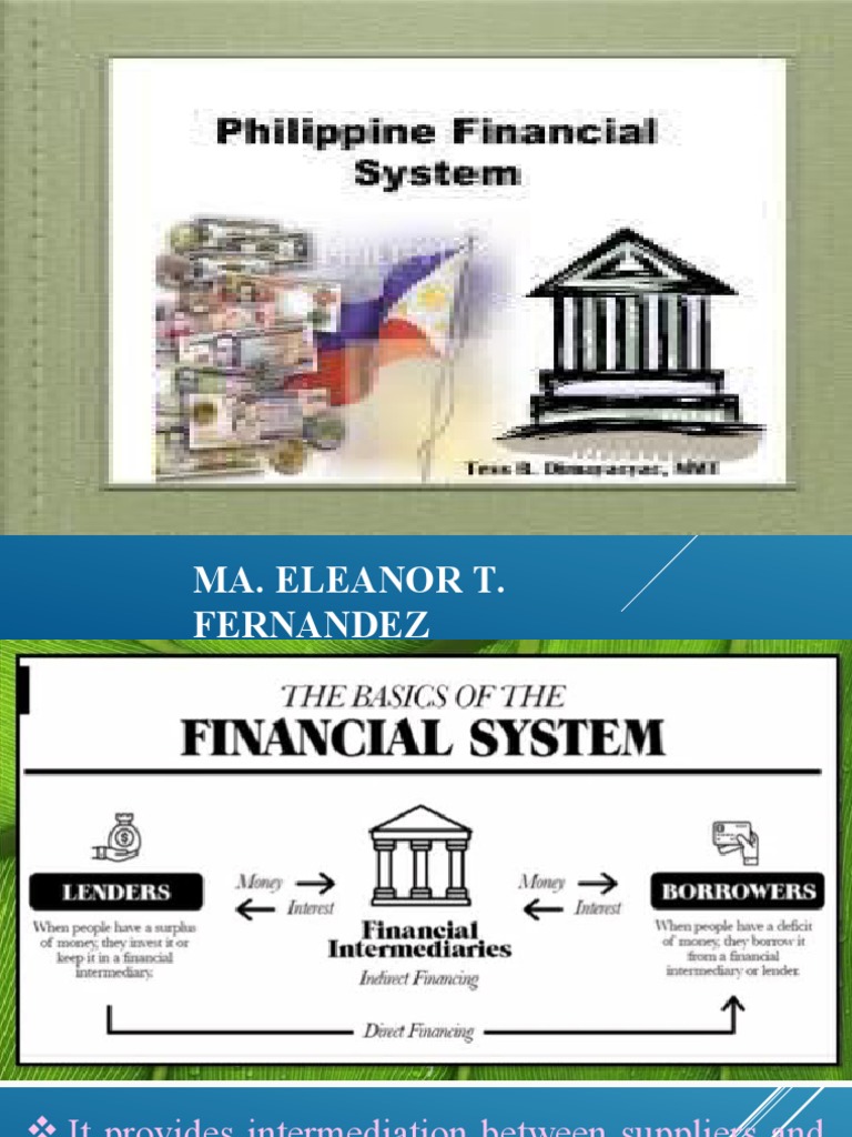 Topic 1 Philippine Financial System.ppt | PDF | Banks | Money
