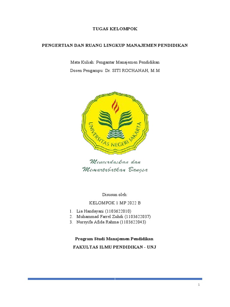 Kelompok 1 PMP | PDF