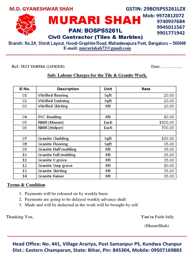 Murari Shah Letter Pad.456 PDF | PDF