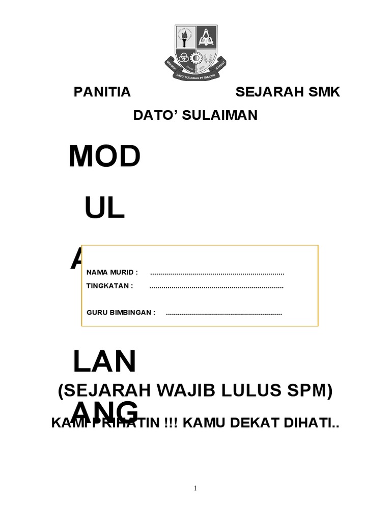 Modul Budak Lanang Pdf 