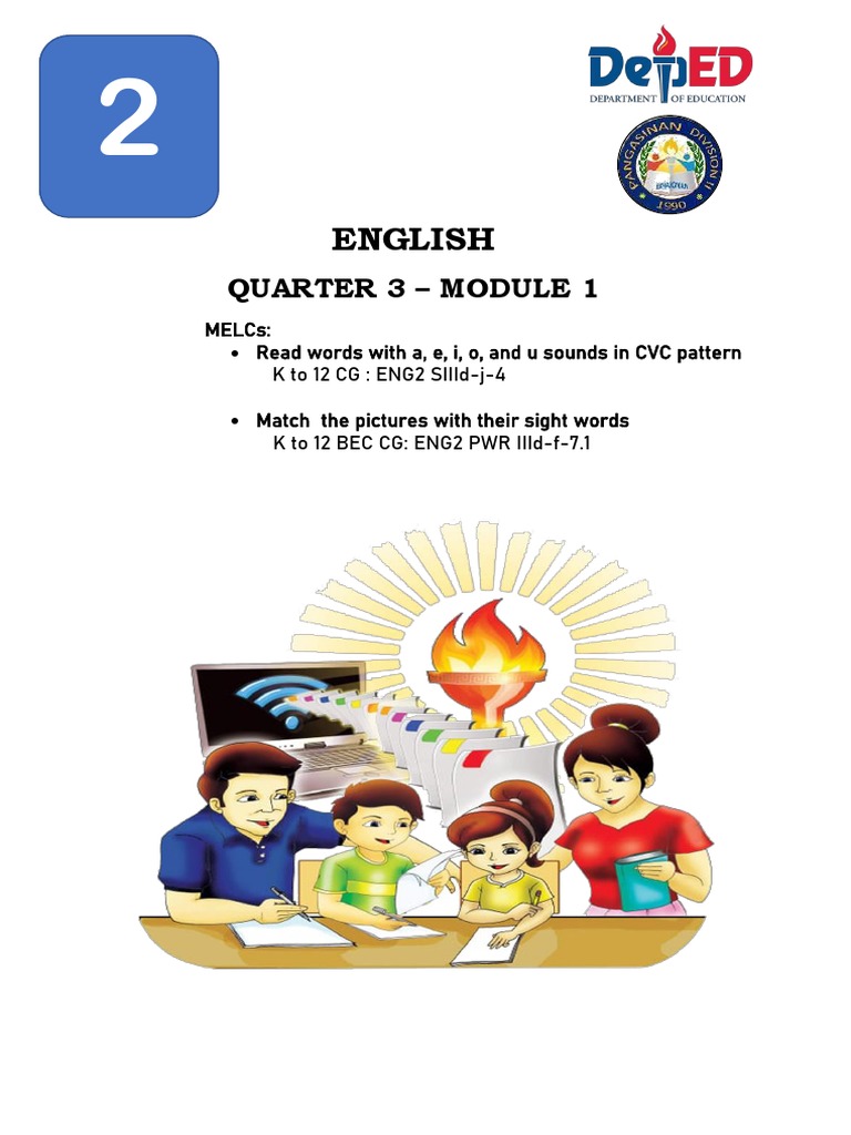 English 2 Q3 Week 1 Module | PDF | Consonant | Linguistics