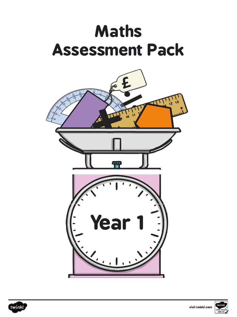 Year 1 Maths Assessment Pack Guide | PDF | Curriculum | Spreadsheet