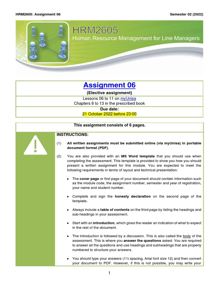 Elective Assignment | PDF | Needs Assessment | Employment