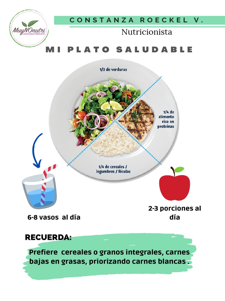 Mi Plato Saludable | PDF