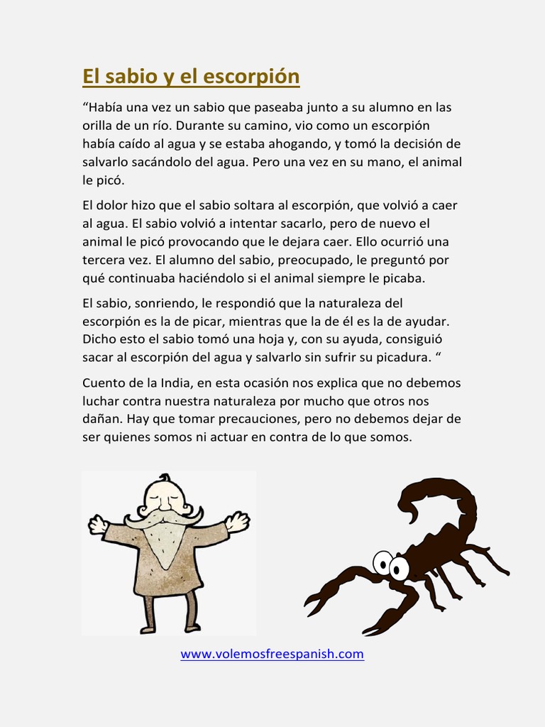 El Sabio y El Escorpión | PDF