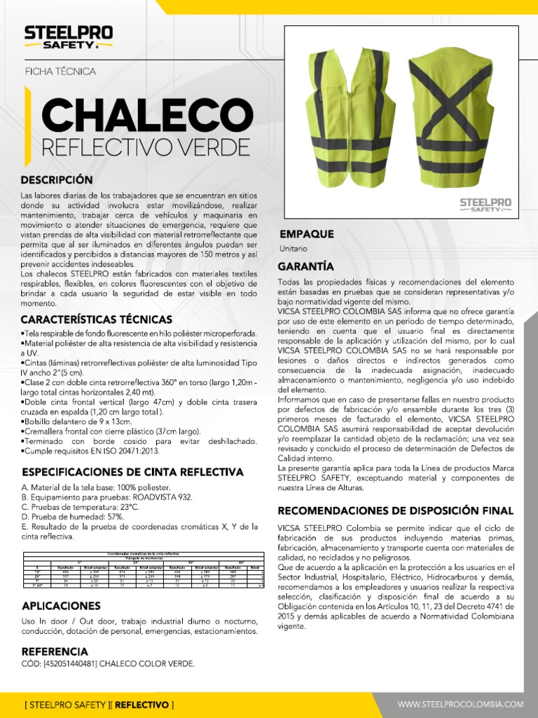 Chaleco FT | PDF