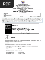 NEW FILIPINO 8 Quarter 2 WEEK 4 | PDF