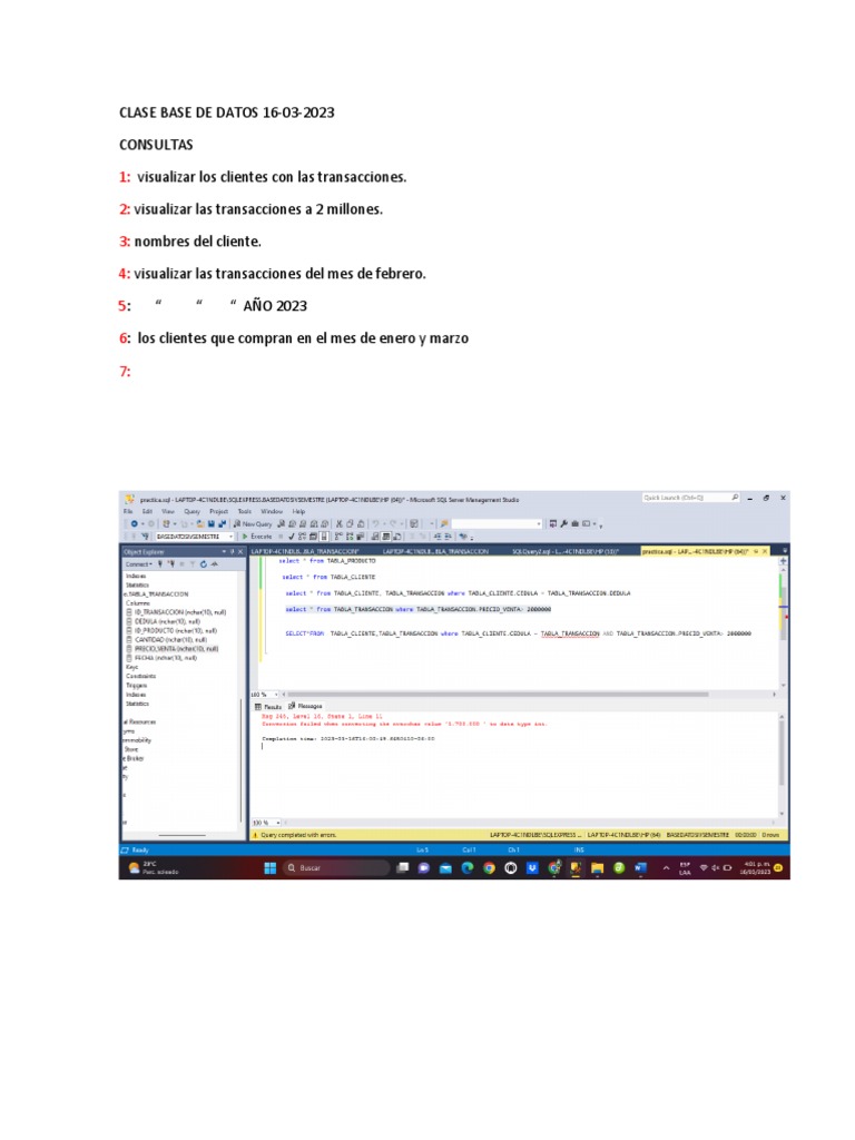 Clase Base de Datos 16 | PDF Clase Base de Datos 16 | PDF