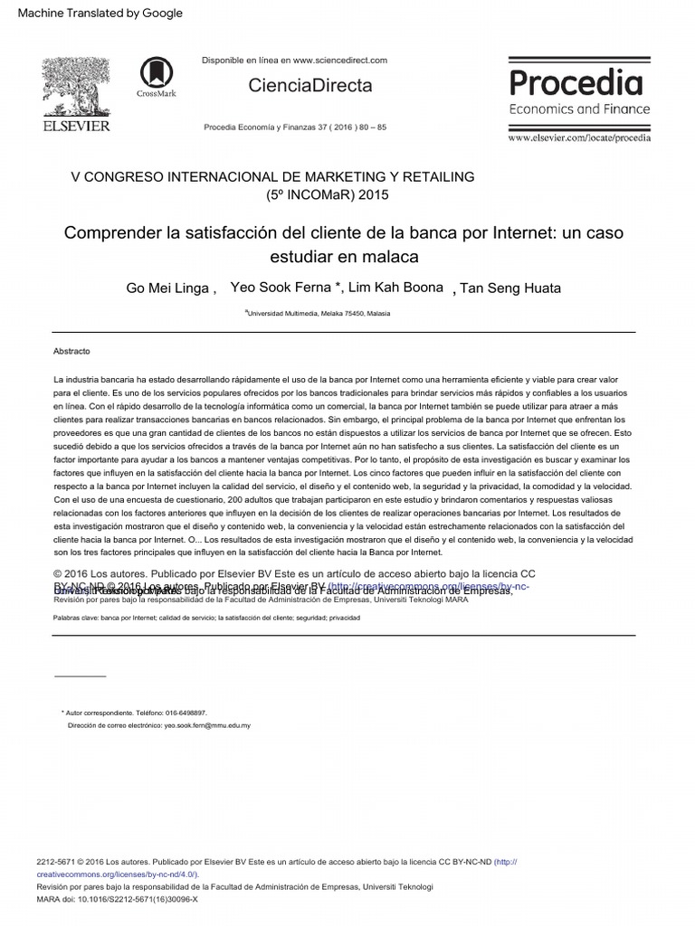 10 Satisfacción Del Cliente Con Servicio de Banca Por Internet | PDF | Internet | Bancos