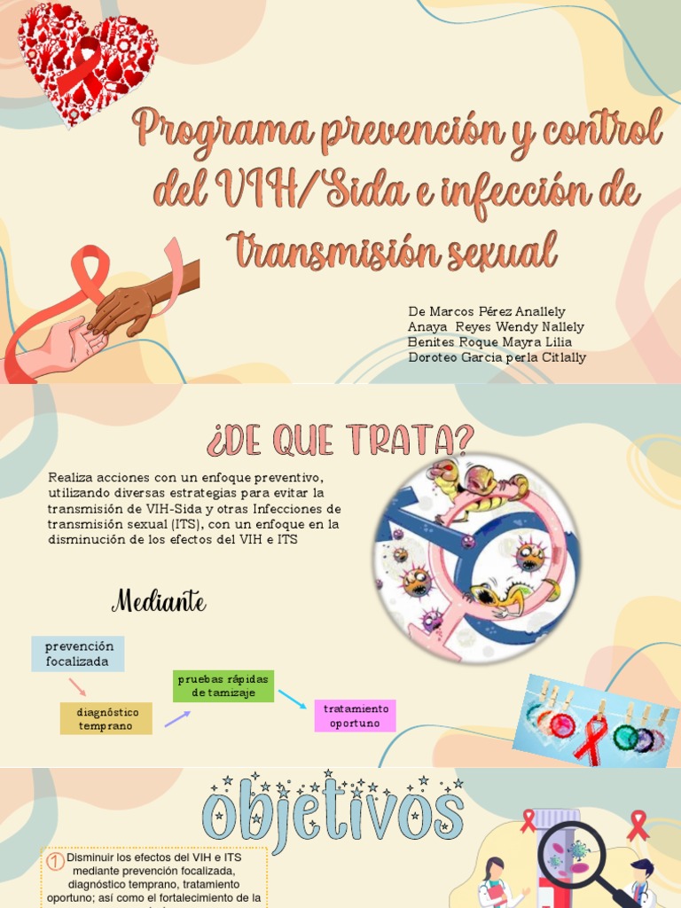 Programa Prevención y Control Del VIH PDF | Descargar gratis PDF | VIH | VIH / SIDA
