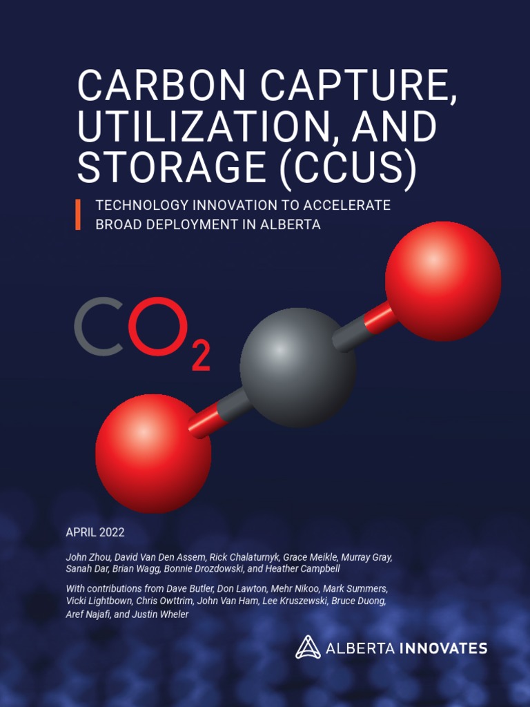 Ai Ccus White Paper - 2022 - Web | PDF | Carbon Capture And Storage | Greenhouse Gas
