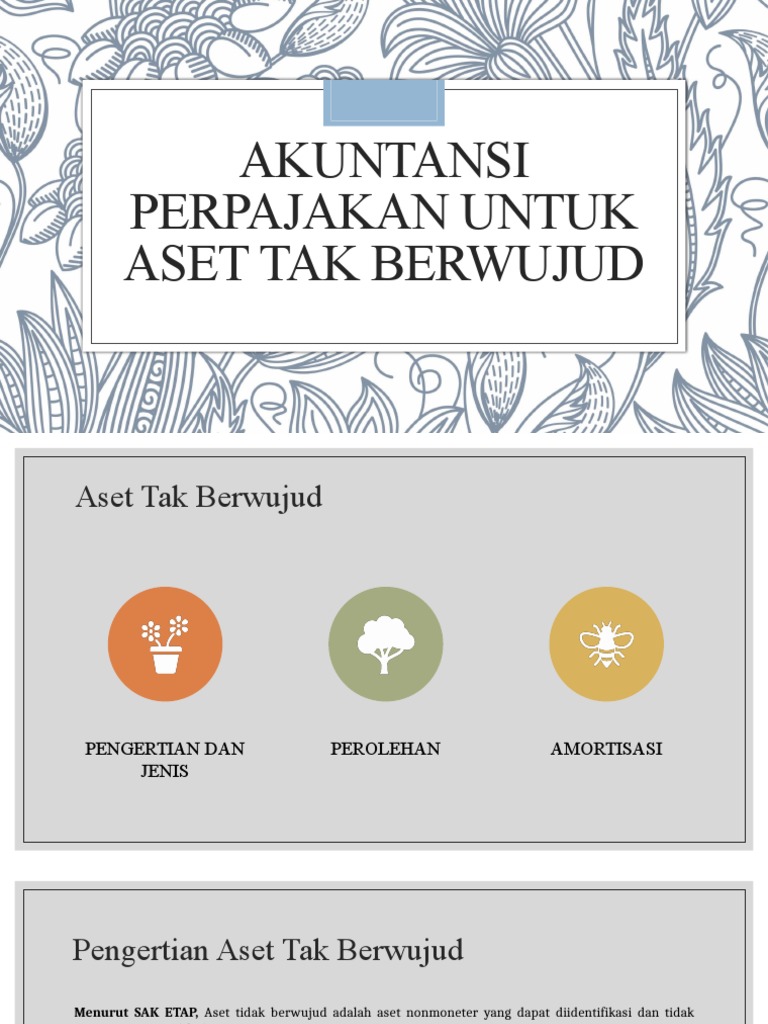 Pert.6.Akuntansi Perpajakan Untuk Aset Tak Berwujud | PDF