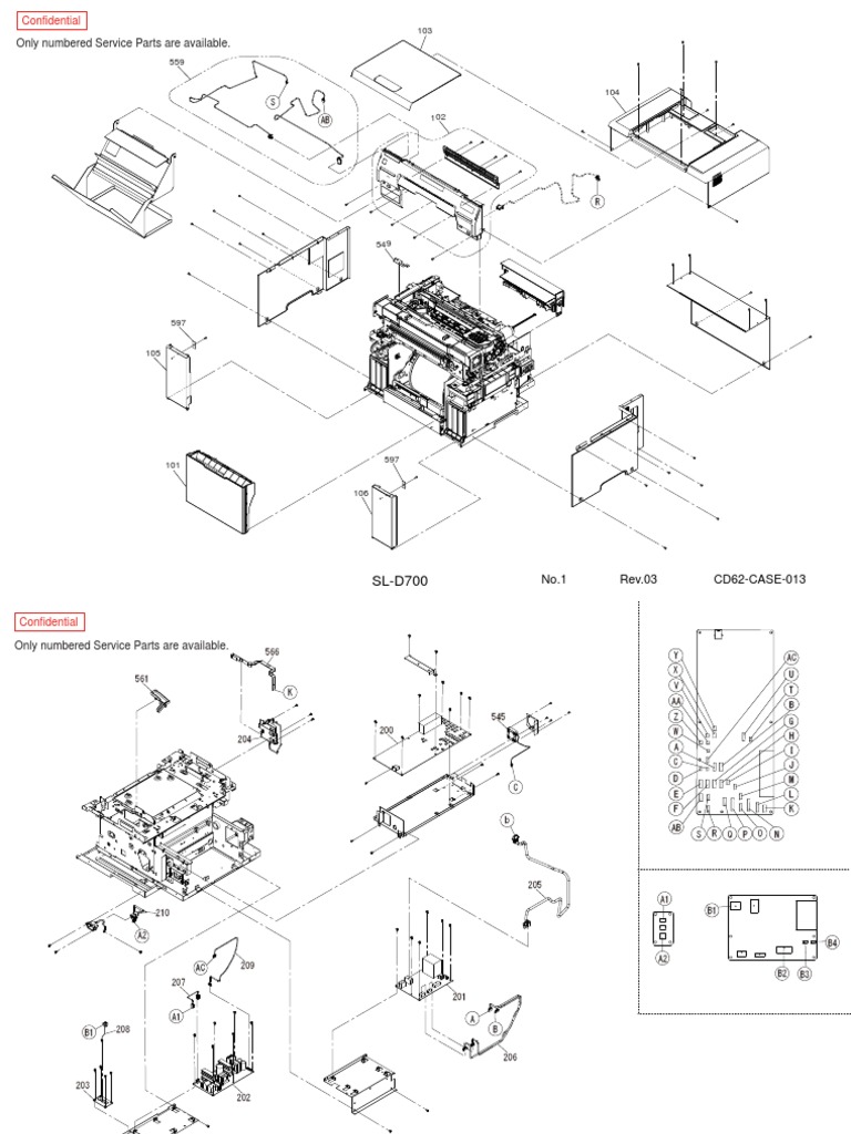 SureLab D700 Exploded Diag PDF