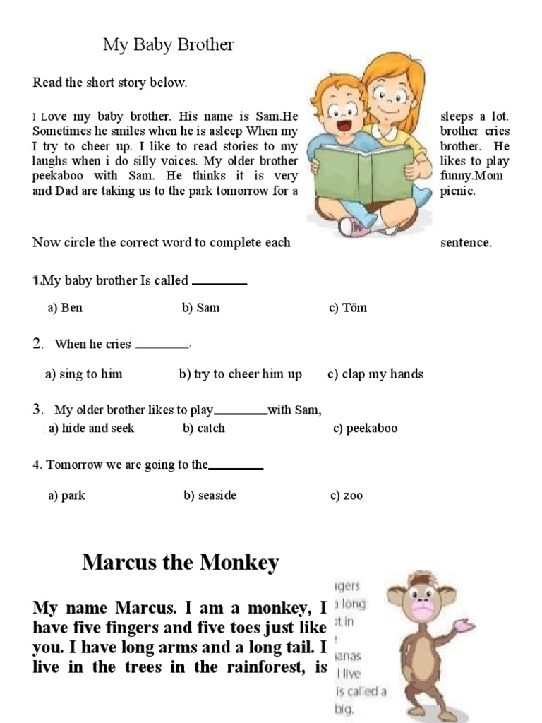Reading Comprehension Worksheets For Grade 5 | PDF | Organisms