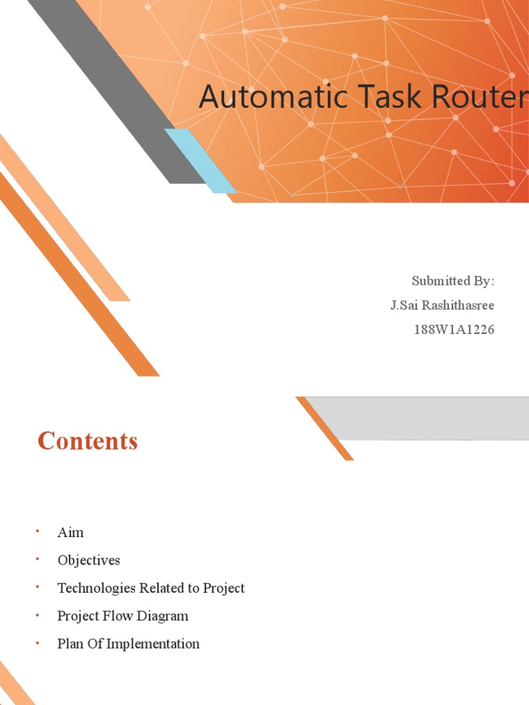 Automatic Task Routing | PDF