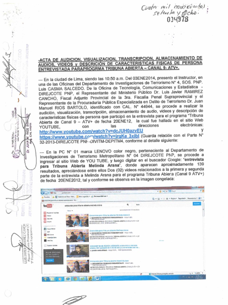 PNP Edwin Sandoval Mamani Iii | PDF