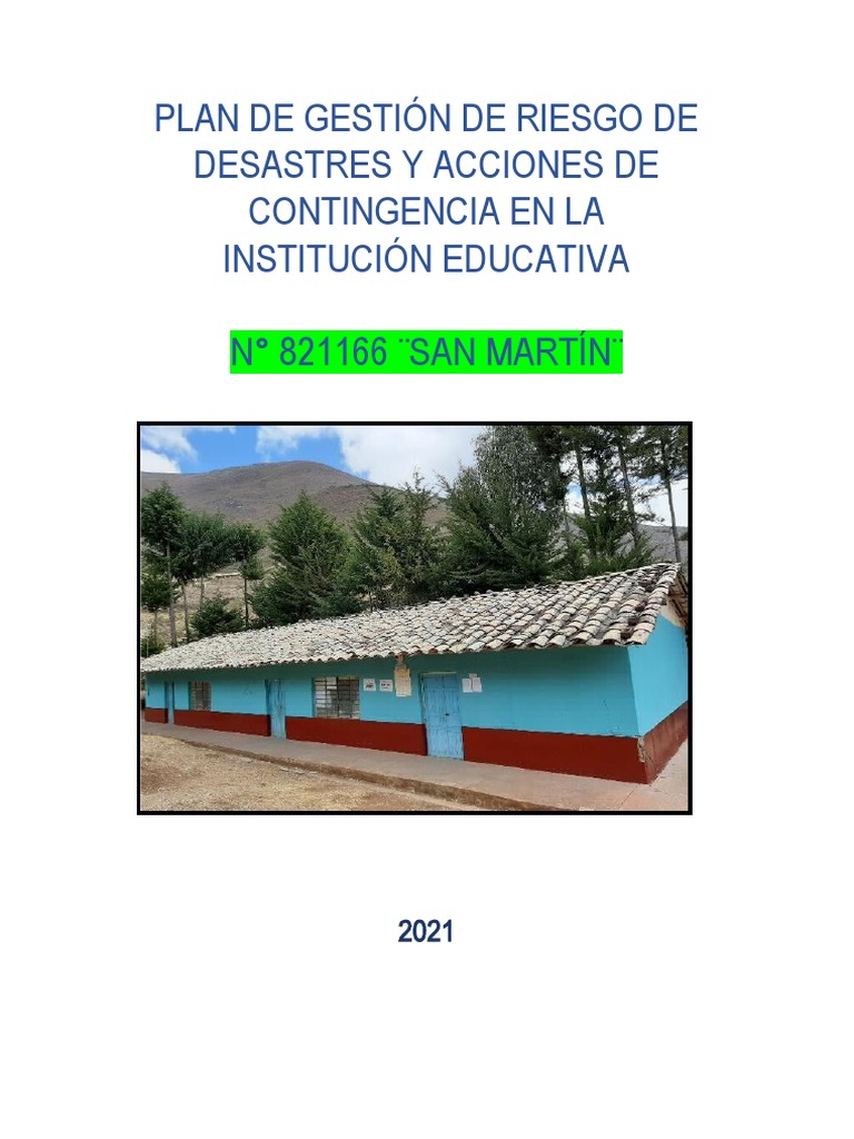 5.0 PGRD Cutervo | PDF | Riesgo | Corrosión