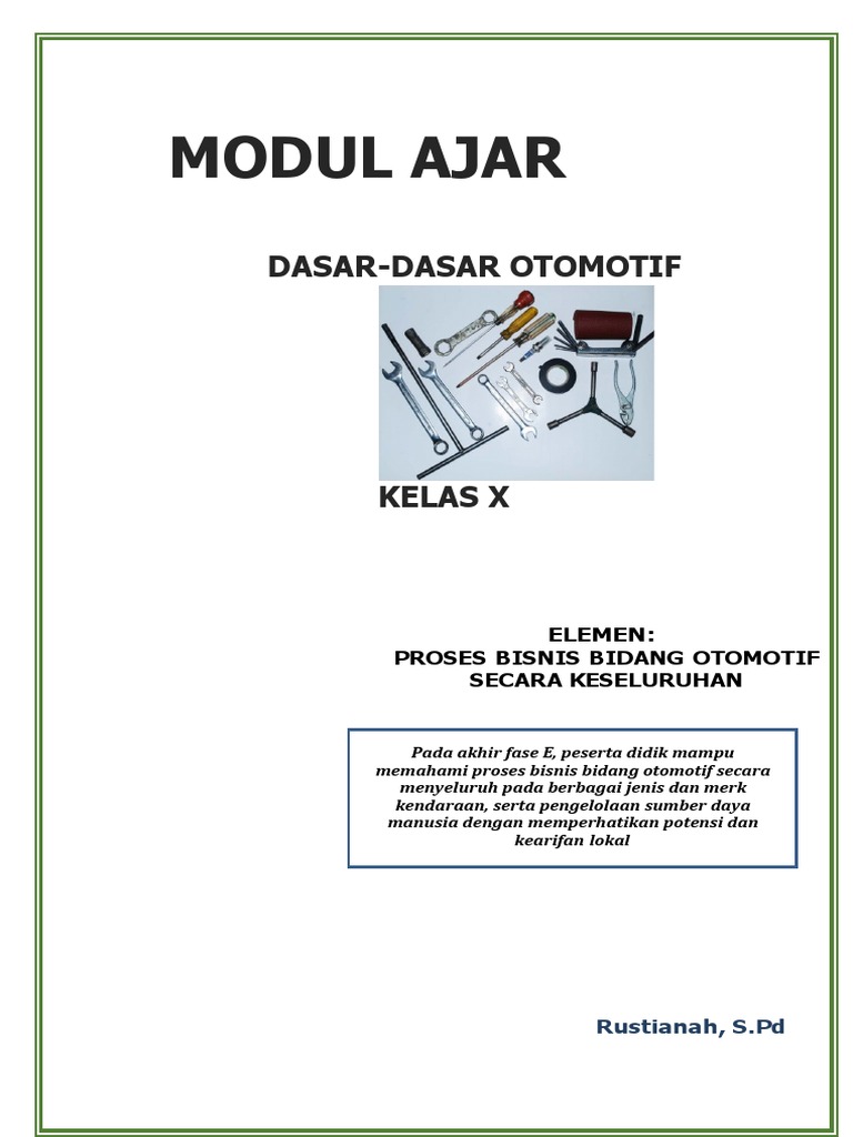 Modul Ajar Ddto | PDF