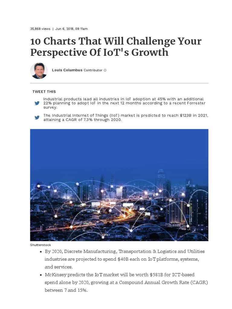 10 Charts That Will Challenge Your Perspective of IoT's Growth | PDF ...