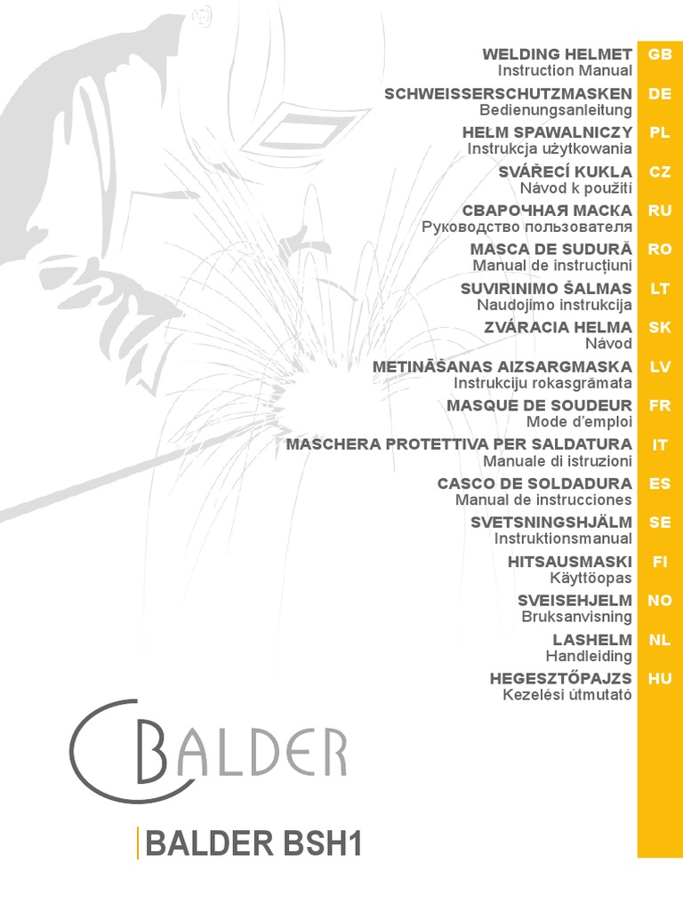Balder Manual bsh1 PDF | PDF | Welding | Construction