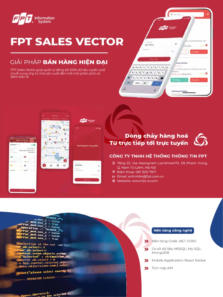 Brochure FPT Sales Vector | PDF