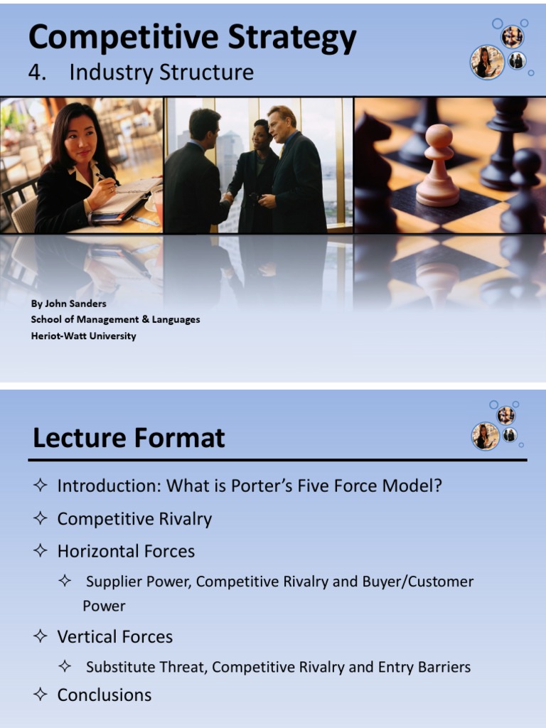 Analyzing Industry Competitive Structure | PDF | Demand | Elasticity ...
