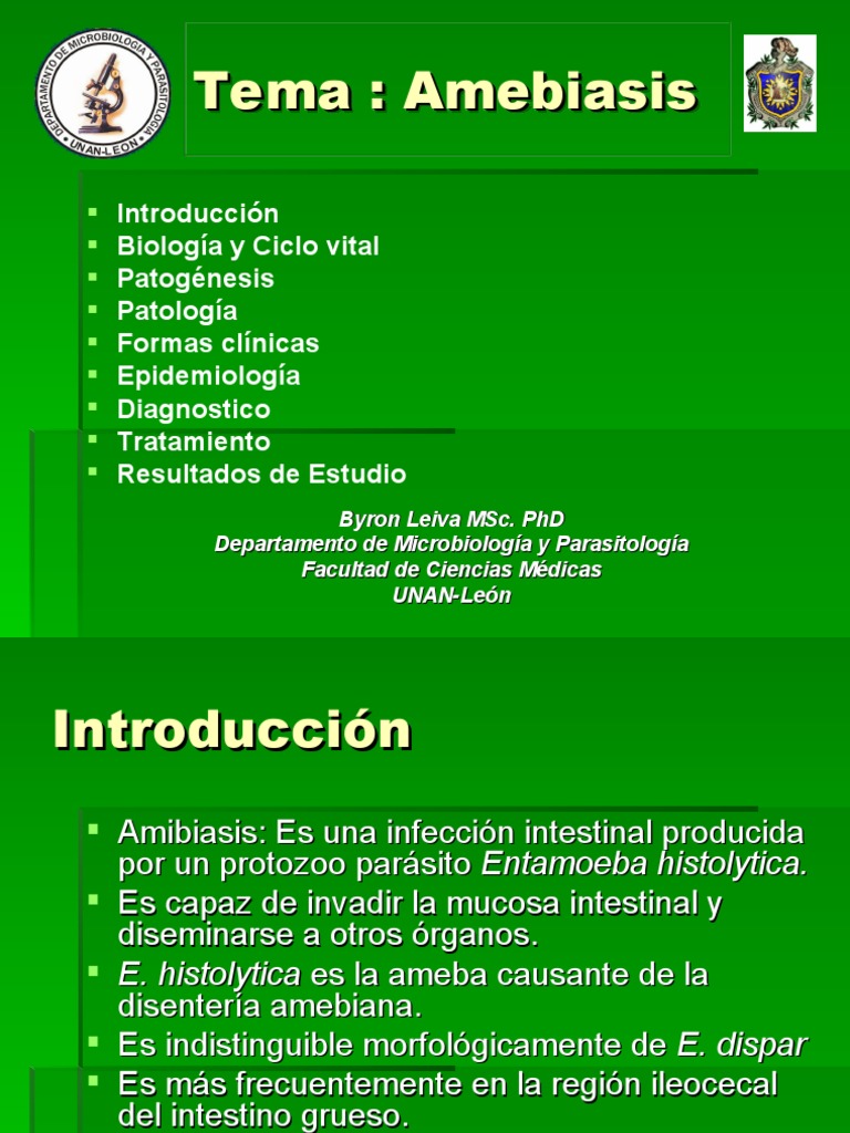Amebiasis 1 | PDF | Inmunología | Medicina CLINICA