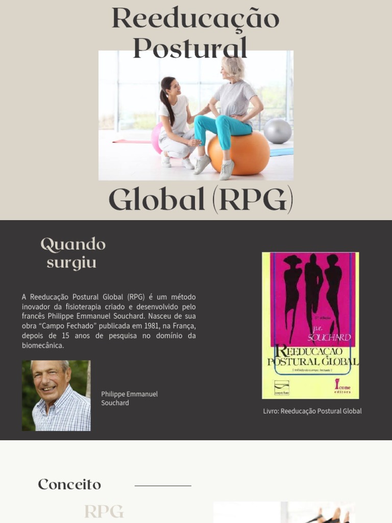 Uma introdução à Reeducação Postural Global: seu desenvolvimento ...