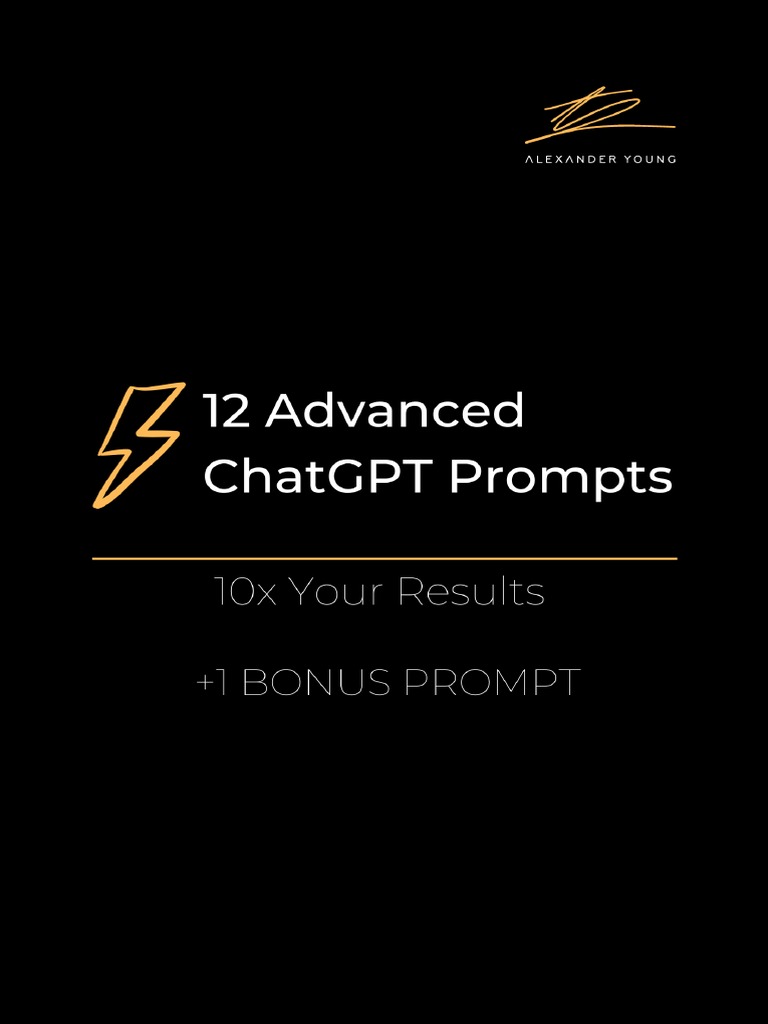 Advanced ChatGPT Prompt Techniques | PDF