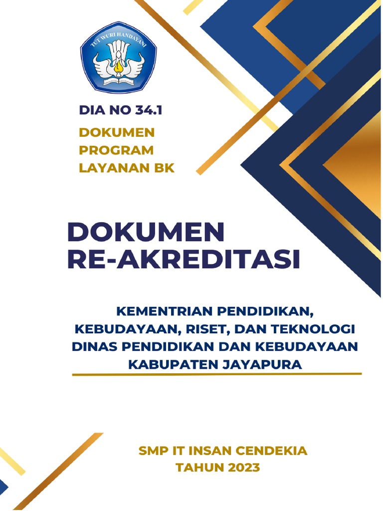 Dokumen Program Layanan BK Dalam Bidang Pengembangan Pribadi, Sosial, Akademik, Dan Pendidikan ...