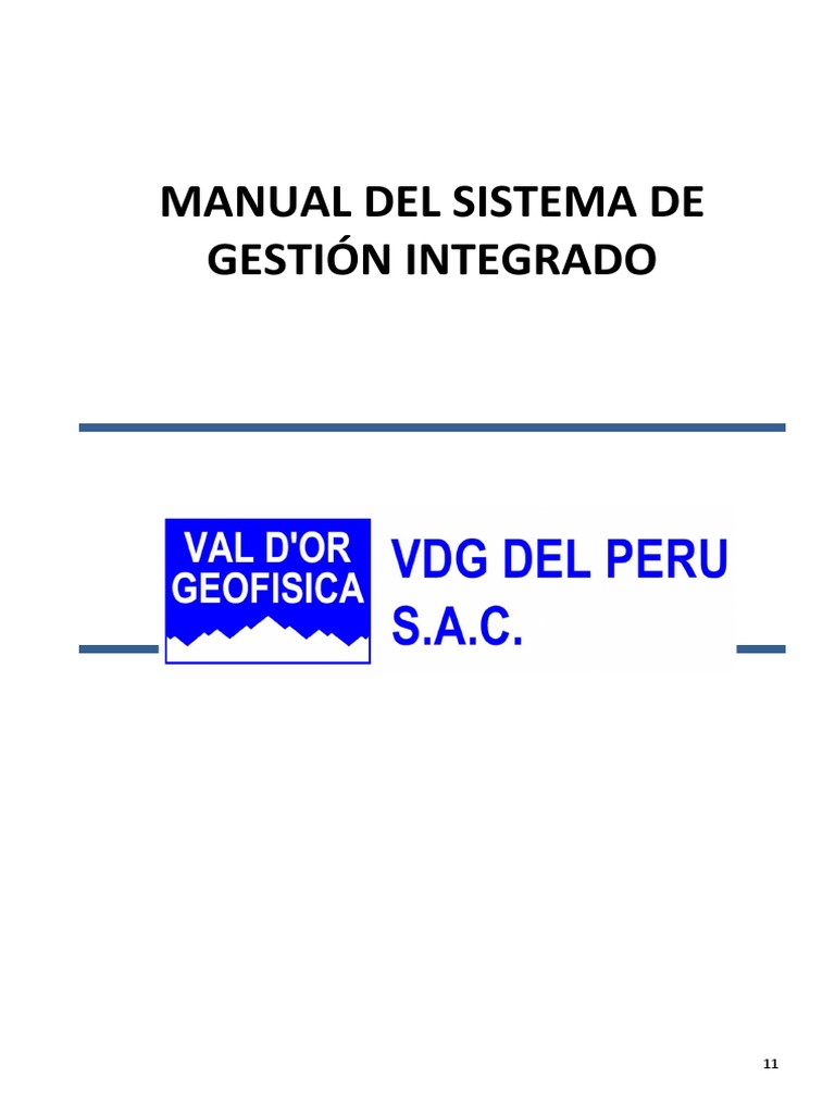 Manual Del SGI | PDF | Seguridad y salud ocupacional | Auditoría