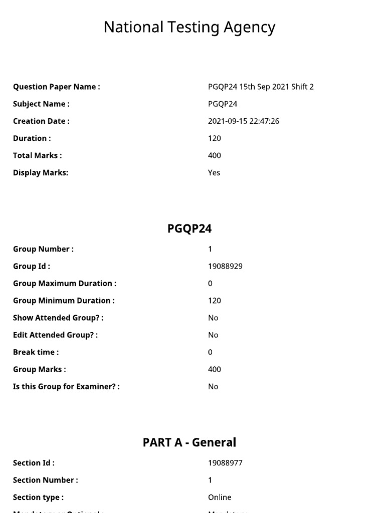 PGQP24 - Cuet (PG) | PDF