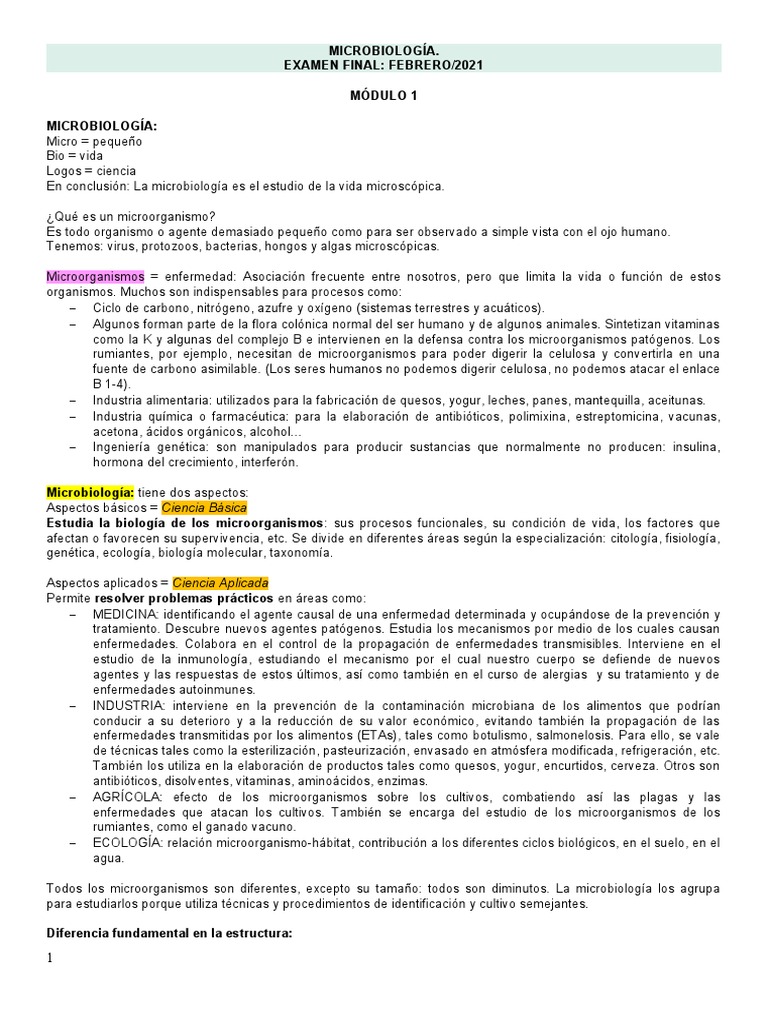 Resumen para El Final Mati | PDF | Virus | Hongo