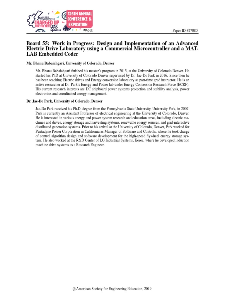 Board 55 Work in Progress Design and Implementation of An Advanced ... Board 55 Work in Progress Design and Implementation of An Advanced ...